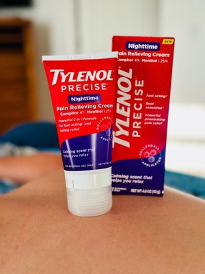 Tylenol Topical Analgesic Night-Time Pain Relieving Cream - 4 fl oz ...