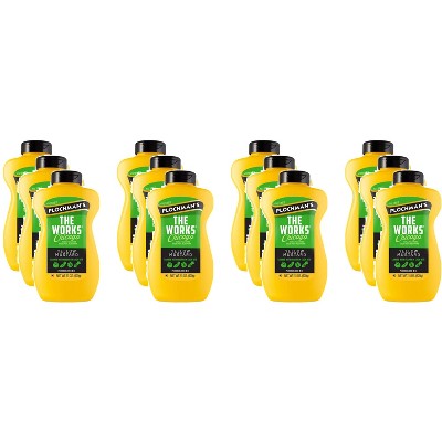 Plochman’s Yellow Mustard Chicago Fire - Case Of 12 - 15 Oz : Target