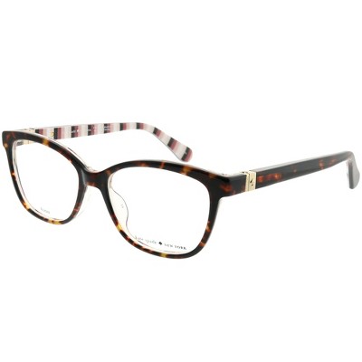 Kate Spade 086 Womens Square Eyeglasses Dark Havana 52mm : Target