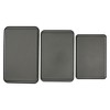 Goodcook Ready Set Of 3 Nonstick Sheet Pan Set Dark Gray : Target