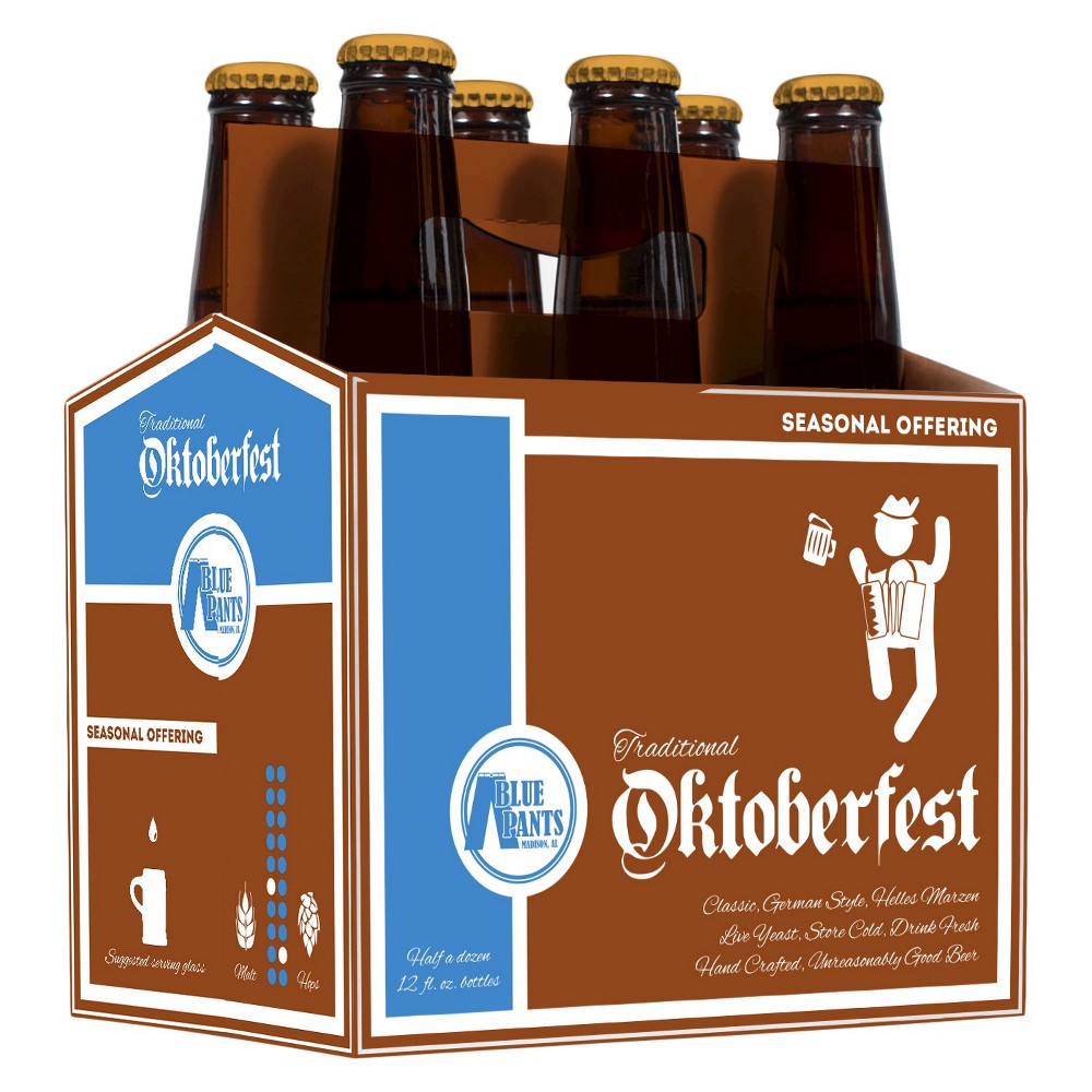 UPC 853249004106 - Blue Pants Pilsner Beer - 6pk/12 fl oz Bottles ...