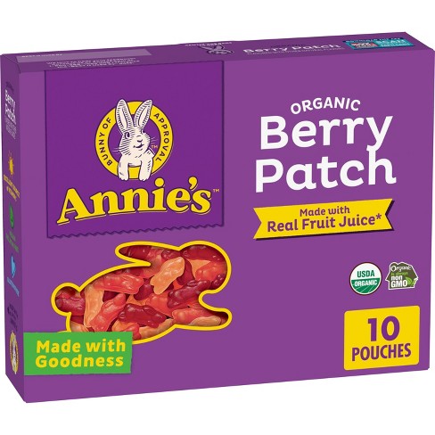 Annie's Berry Patch Fruit Snacks - 7oz/10ct : Target
