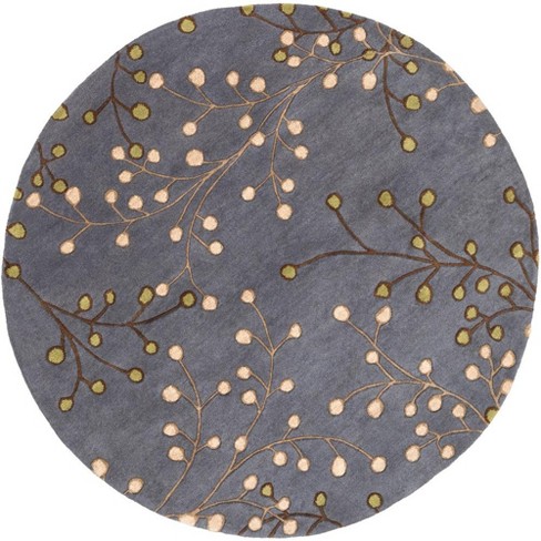 Mark & Day Le Havre 6' Round Tufted Indoor Area Rugs Gray : Target