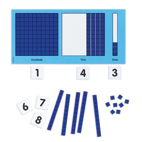 Didax Magnetic Base Ten Place Value Frame Set : Target
