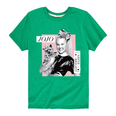 Boys' Jojo Siwa Shine Bright Short Sleeve Graphic T-shirt - Kelly Green ...