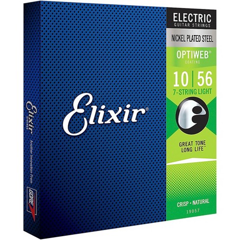 Elixir 7-string Electric Guitar Strings With Optiweb Coating Light ...