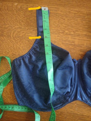 Bali Women's Satin Tracings Underwire Minimizer Bra 3562 White - 40ddd ...