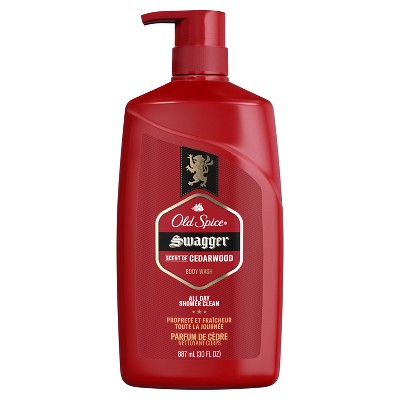 Old Spice Men's Swagger Scent Of Confidence Body Wash - Cedar Scent ...