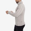 X Ray Men's Turtleneck Sweater(available In Big & Tall) In Sand Size 2x ...