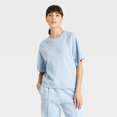 Women's Leisure Studio Sweatshirt - Universal Thread™ Light Blue M : Target