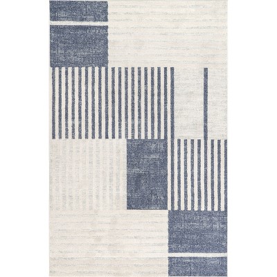 Nuloom Adabelle Striped 4x6 Indoor Area Rug For Living Room Bedroom ...