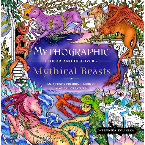 Mythographic Color And Discover: Mythical Beasts - By Weronika Kolinska ...