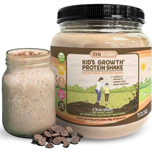 Truheight Growth Protein Shake (chocolate) Natural Growth & Development ...