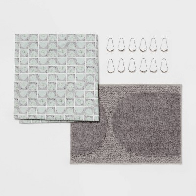 3pc Modern Coordinate Bath Bundle Set - Threshold™: Ceramic Accessories ...