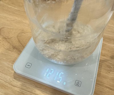 11lb Digital Kitchen Food Scale White - Figmint™ : Target