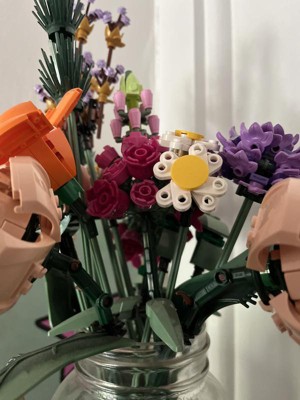 Lego Icons Flower Bouquet Botanical Collection Building Set 10280 : Target