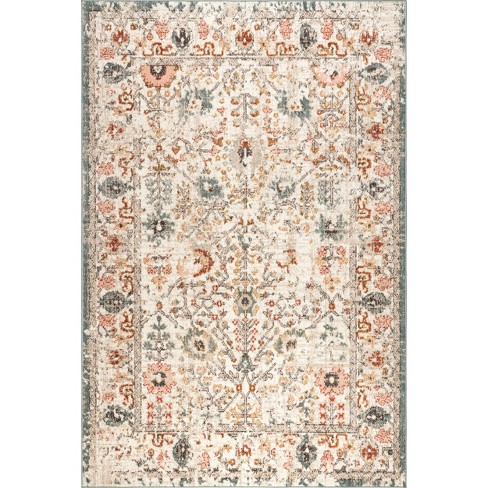 Nuloom Lenore Vintage Floral Indoor Area Rug : Target
