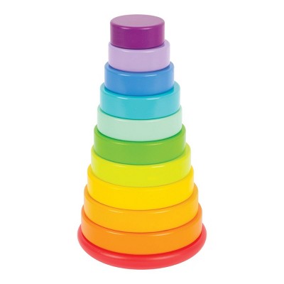 Small Foot Wooden Rainbow Stacking Tower : Target