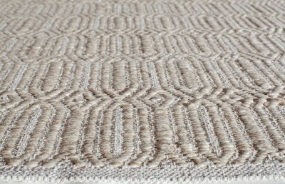 Rugs America Emanuel 6235a Tan Geometric Contemporary Tan Area Rug, 5 ...