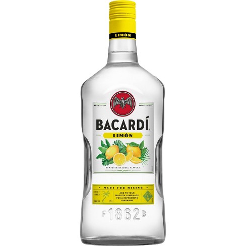 Bacardi Limon Citrus Flavored Rum - 1.75l Bottle : Target