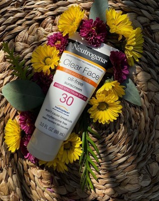 Neutrogena Clear Face Liquid Sunscreen Lotion - SPF 30 - 3 fl oz : Target
