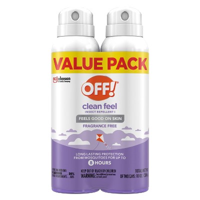 Off! Clean Feel Mosquito Repellent Bug Spray - 4oz : Target