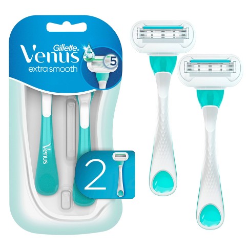 Venus Extra Smooth Sensitive Women's Disposable Razors - 2ct : Target