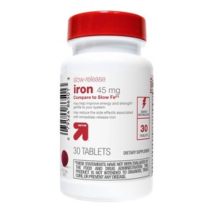 Iron Slow Release Dietary Supplement Tablets - 30ct - Up&up™ : Target