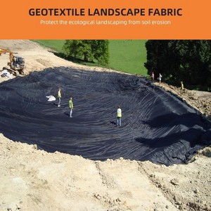 4ft x 50ft Geotextile Fabric, 6oz Heavy Duty Non Woven PP Landscape ...