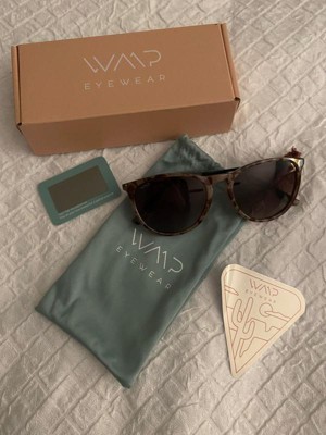 Wmp Eyewear Metal Temple Round Polarized Sunglasses : Target