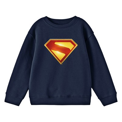 Bioworld Superman Movie 2025 Boys Pullover Sweatshirt | Shield Logo ...