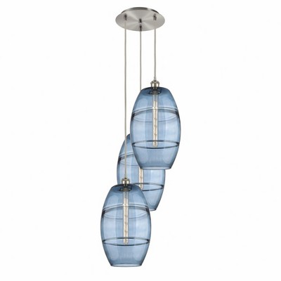 Innovations Lighting Vaz 3 - Light Pendant In Brushed Satin Nickel : Target