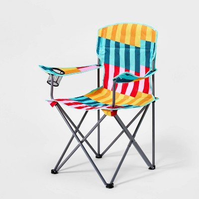 Portable Folding Picnic Double Chair W/umbrella Table Cooler Beach ...