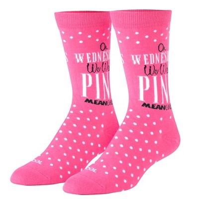Cool Socks, Pink Wednesday Women's, Funny Novelty Socks, Adult, Medium ...