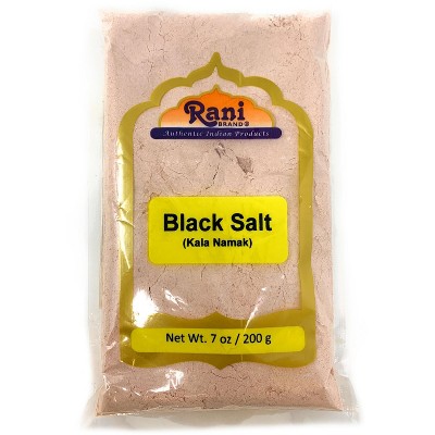 Black Salt (Kala Namak) Mineral Powder - Rani Brand Authentic Indian ...