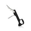 True Recoil Double Hinged Corkscrew, Classic Black Wine Key With ...