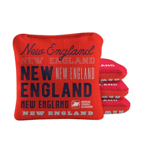 Gameday New England Football Synergy Pro Red Cornhole Bags (set Of 4 ...