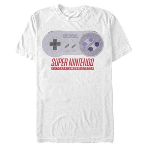 Men's Nintendo Snes Controller T-shirt : Target
