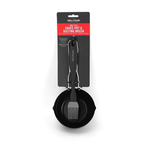 Grill Mark Black/gray Grill Basting Set 1 Pk : Target