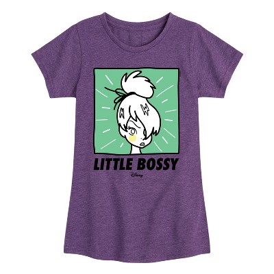 Girls' - Tinker Bell - Little Bossy Fitted Short Sleeve Graphic T-Shirt ...