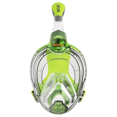 Seac Libera Junior New Generation Fullface Snorkeling Mask, Transparent ...