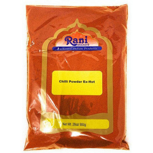 Extra Hot Chilli Powder (hot Mirchi Ground) - 28oz (800g) - Rani Brand ...