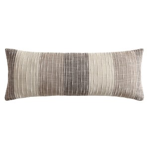 Sand Stripes Chocolate Lumbar Pillow 14x36 - Levtex Home : Target