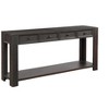 Console Table With Storage Drawers And Bottom Shelf Espresso-modernluxe ...