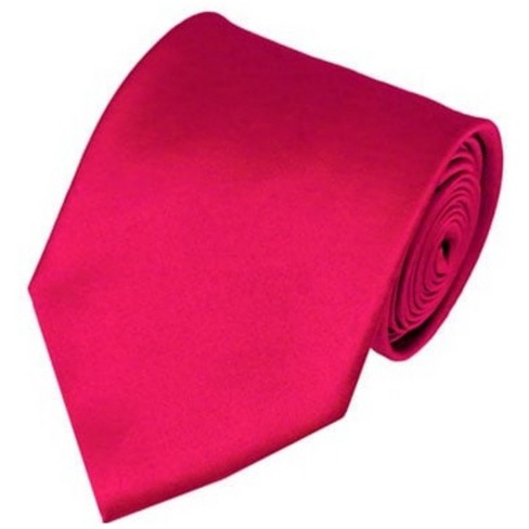 Thedappertie Fuchsia Solid Color 3.5 Inch Wide And 62 Inch Extra Long ...