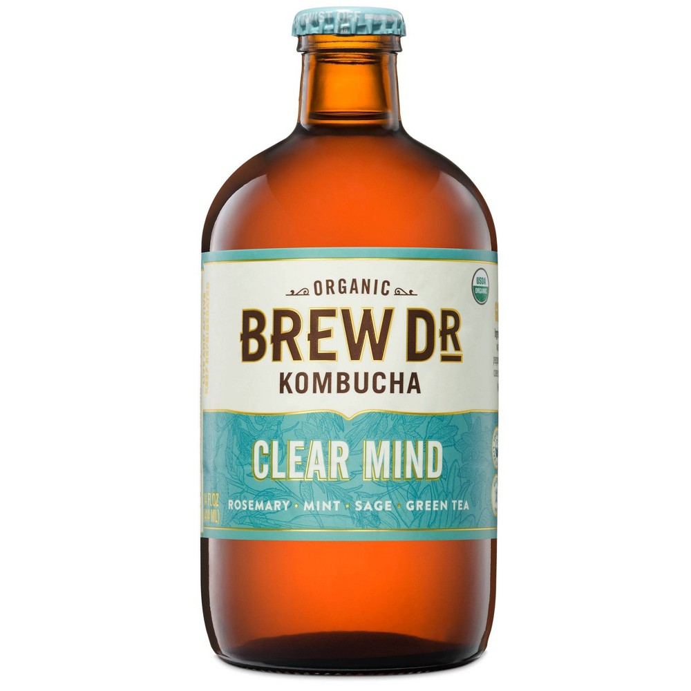 UPC 851107003001 - Brew Dr. Kombucha Clear Mind - 14 fl oz | upcitemdb.com