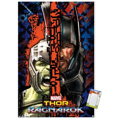 Trends International Marvel Thor: Ragnarok - Split Unframed Wall Poster ...
