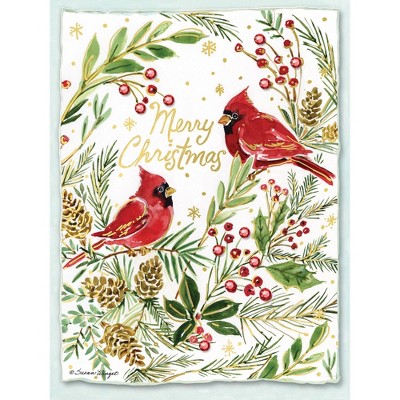 Presence Christmas Greeting Cards Stickers Set : Target