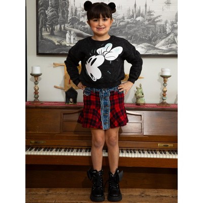 Disney Minnie Mouse Big Girls French Terry Oversized Matching Family ...