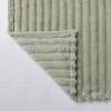 Kate Aurora Modern Lux Ultra Soft & Plush Ribbed Accent Throw Blanket ...